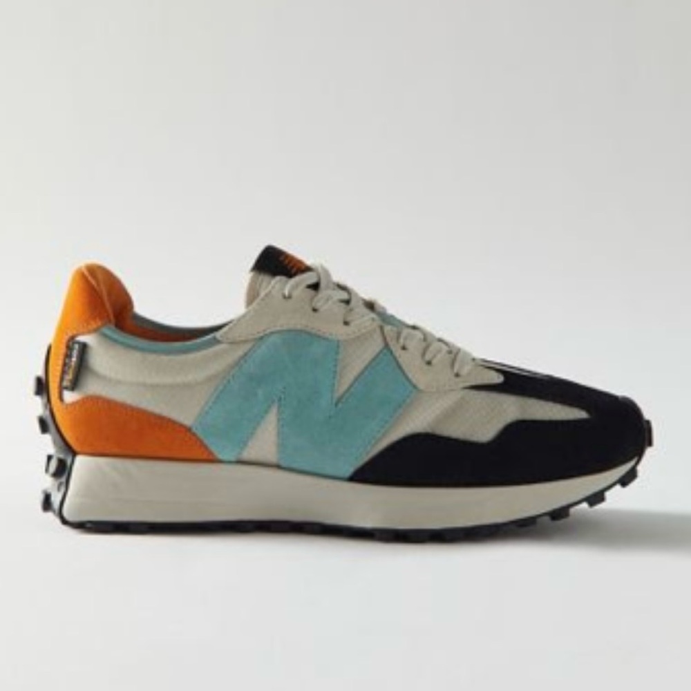 New Balance 327 Cordura Moonbeam Madras Orange Unisex… - Gem